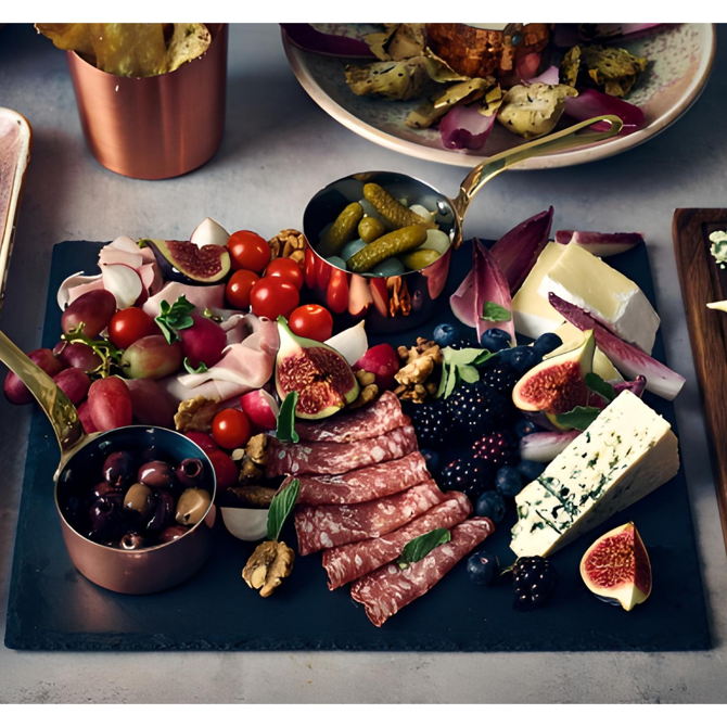 Genware Natural Slate Platter 32 X 26cm