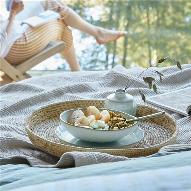 Kiln Green Medium Organic Dish 7.5inch / 19cm