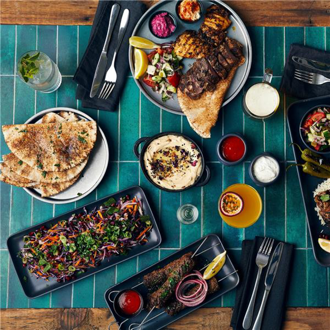 GenWare Vintage Steel Presentation Plate 20.5cm