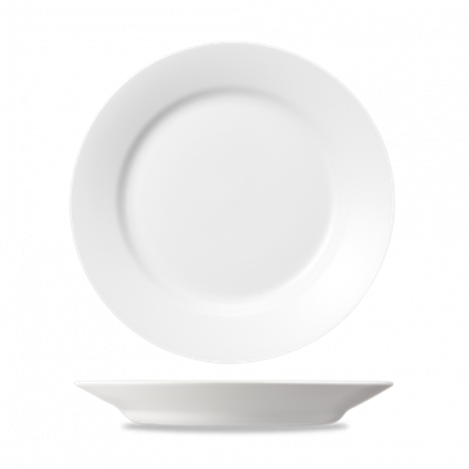White Med Dish 10inch