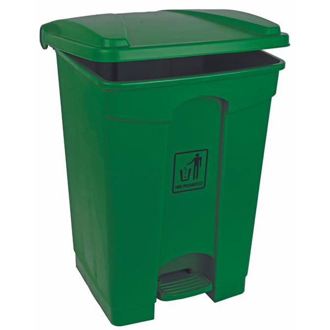 Robert Scott Green Step-on Pedal Bin 45ltr