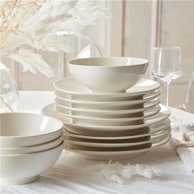 Porcelain Plain White Medium Plate 9inch / 23cm