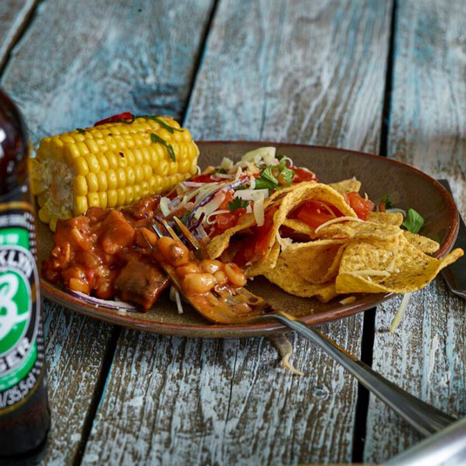 Rustic Oval Plate Brown 21 x 19cm