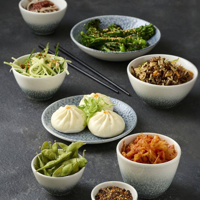 Studio Prints Raku Topaz Blue Snack Bowl 5.25inch / 13cm