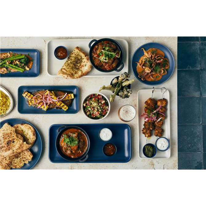 GenWare Metallic Blue Serving Cup 8.5 x 8.5cm