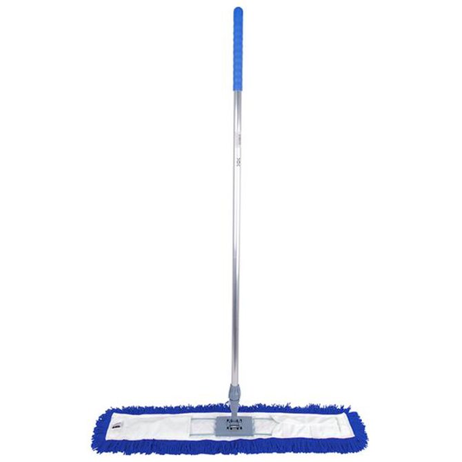 Complete Sweeper Mop Kit with Handle & Blue Sweeper Head 23.5inch / 60cm