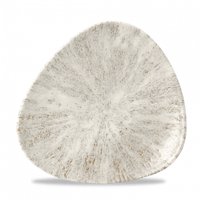 Stone Agate Grey Lotus Plate 7inch