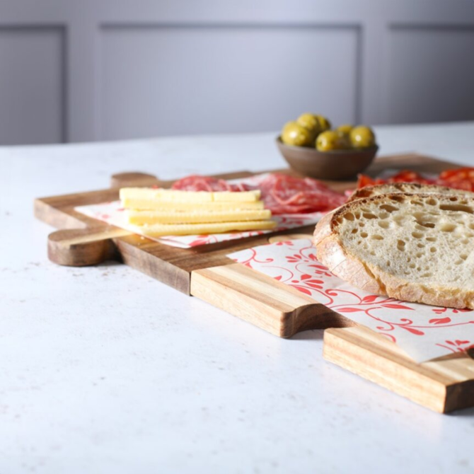 Wooden Jigsaw Puzzle Serving Boards