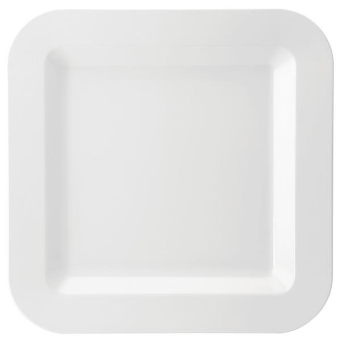 Melamine Square Plate 17.25inch / 43.5cm