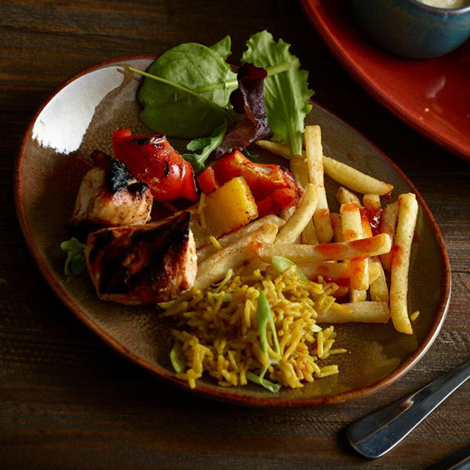 Rustic Oval Plate Brown 21 x 19cm