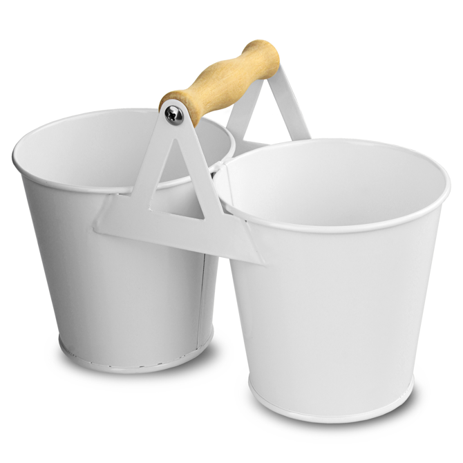 Double Bucket Condiment Caddy