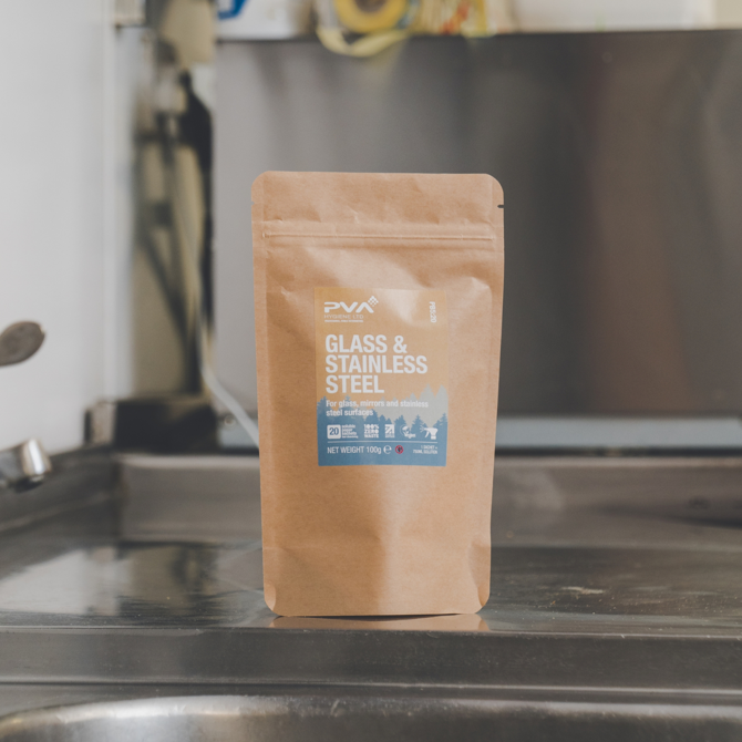 PVA Glass & Stainless Steel x 20 sachets