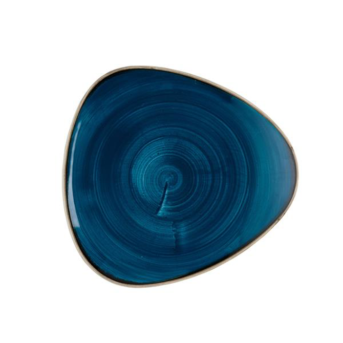 Churchill Stonecast Java Blue Lotus Plate 9inch / 22.85cm