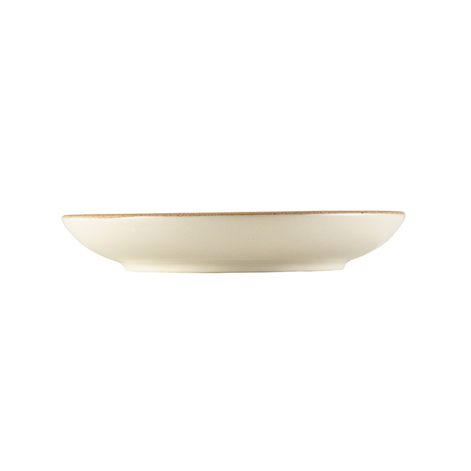 GenWare Kava White Stoneware Saucer 16cm