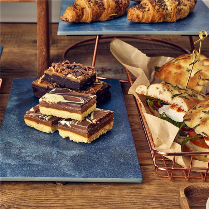 GenWare Aqua Blue Melamine Platter GN 1/3