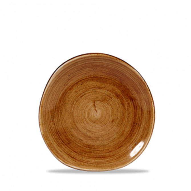 Stonecast Patina Vintage Copper Round Trace Plate 7.25inch