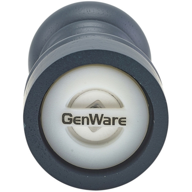 Genware Blue Wooden Salt/Pepper Grinder 13cm