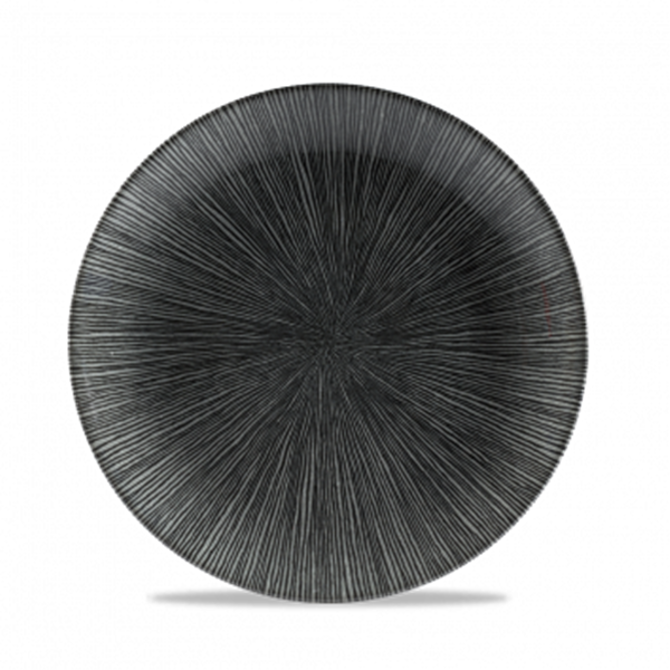 Studio Prints Agano Black Evolve Coupe Plate 8.67inch