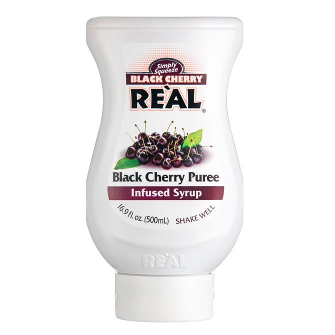 Reàl Black Cherry Puree Infused Syrup 50cl