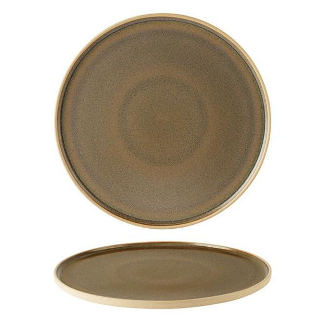Fawn Walled Plate 10inch / 26cm