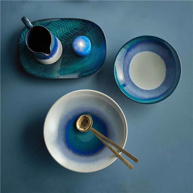 Statements Ombre Blue Medium Serving Bowl 10inch / 25.5cm
