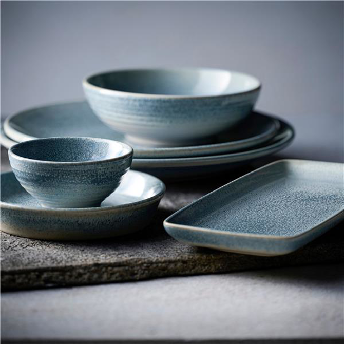 Evo Azure Rectangular Tray 10.625 x 4.875inch / 27 x 12.4cm