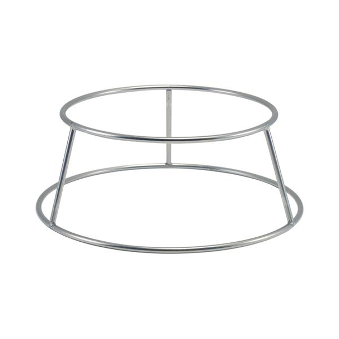 GenWare Silver Anti-Slip Round Buffet Riser 4inch / 10cm