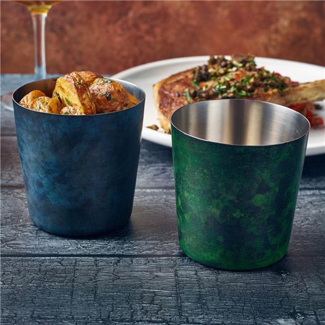 GenWare Patina Green Serving Cup 8.5 x 8.5cm