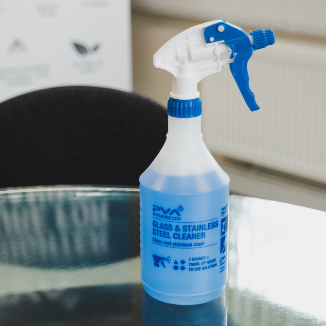 PVA Glass & S/Steel Trigger Spray Bottle