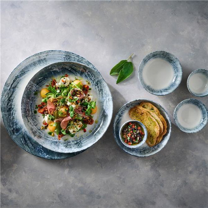 Wave Rectangular Plate 10.5inch / 27cm