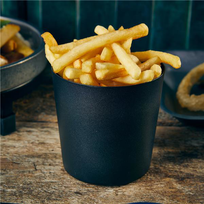 GenWare Metallic Black Serving Cup 8.5 x 8.5cm