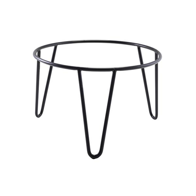 GenWare Black Anti-Slip Hairpin Riser 15cm