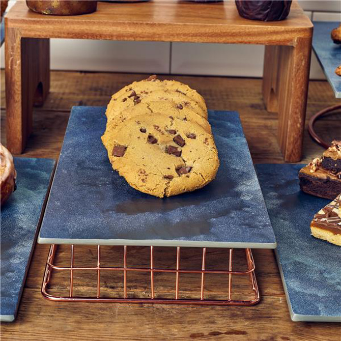 GenWare Aqua Blue Melamine Platter GN 1/3