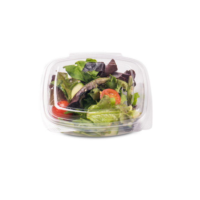 PLA Hinged Deli Container 8oz / 230ml PLA Hinged Deli Container 8oz / 230ml