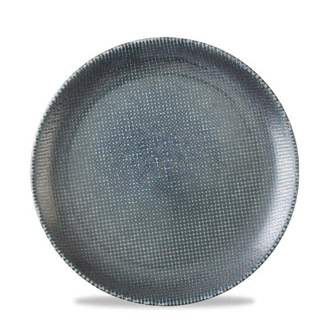 Astro Metallic Blue Evolve Coupe Plate 8.67inch / 22cm