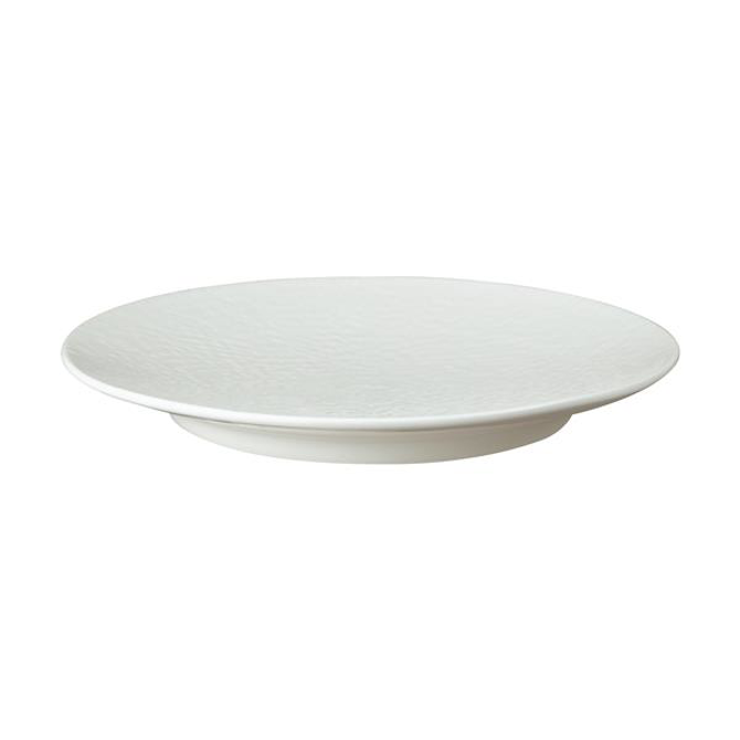 Porcelain Carve White Dinner Plate 9.1inch / 23cm