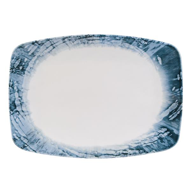 Wave Rectangular Plate 10.5inch / 27cm