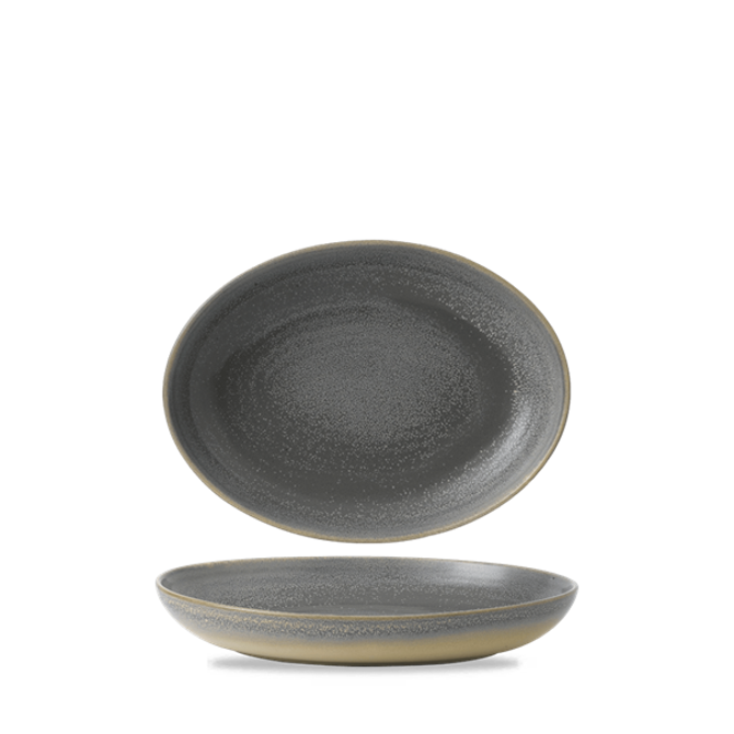 Evo Granite Deep Oval Bowl 10.50 x 7.75inch