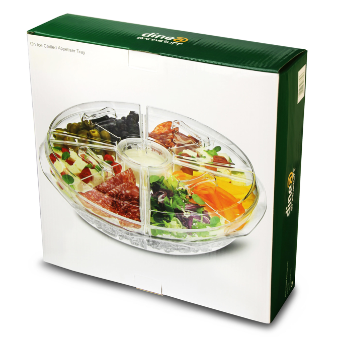 On Ice 8 Section Appetiser Tray