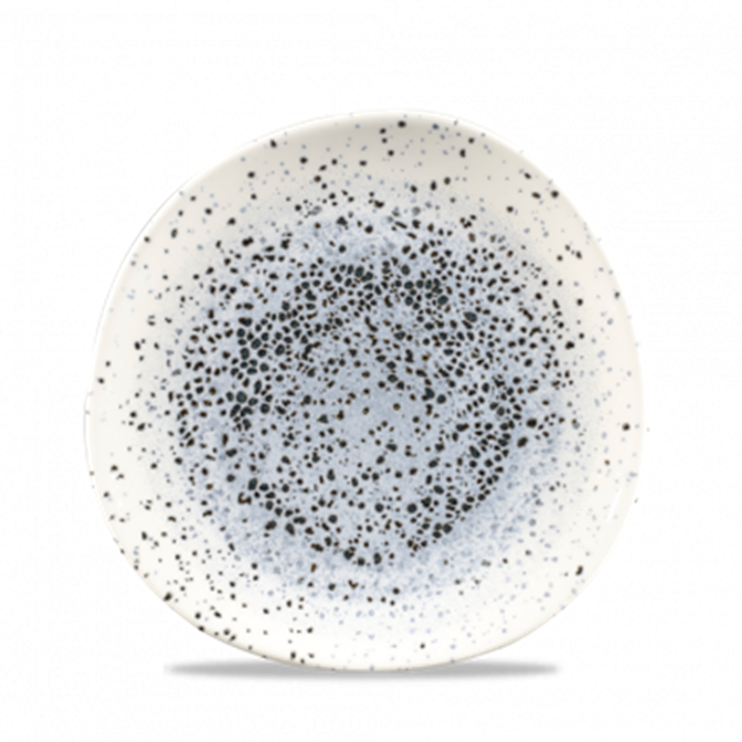 Mineral Blue Round Trace Plate 8.25inch