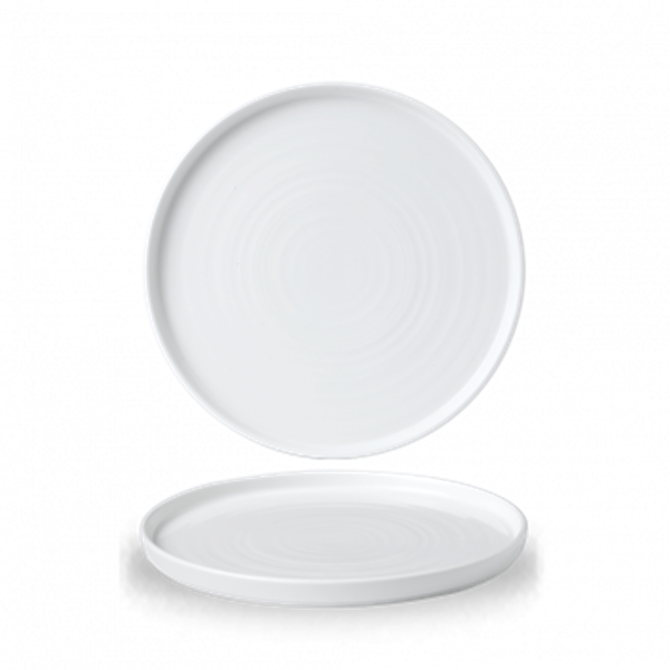 White Walled Plate 8.67inch