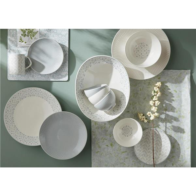 Porcelain Arc Grey Small Plate 6.75inch / 17cm