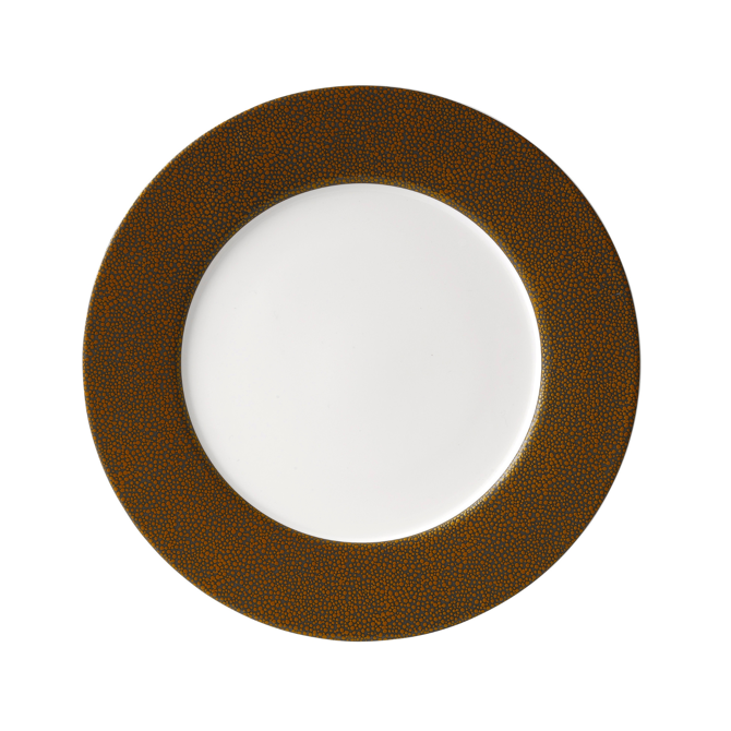 Purity Pearls Gold Rimmed Plate 11.5inch / 29cm