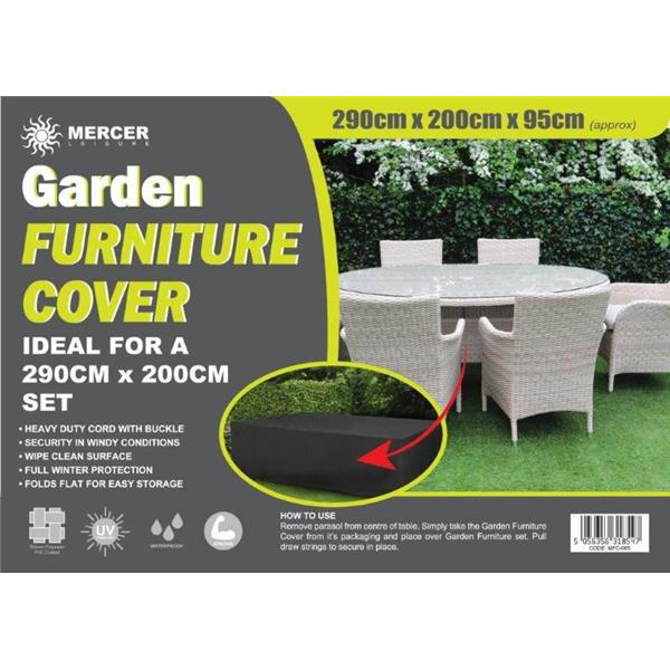 Rectangular Patio Cover 290 x 200 x 95cm