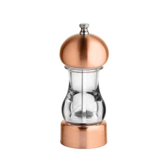 Copper Top Acrylic Salt/Pepper Grinder 6inch / 15cm