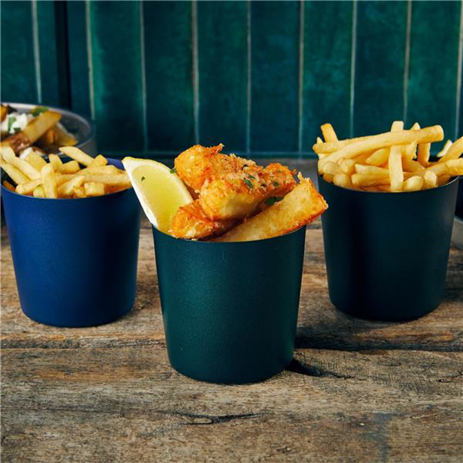 GenWare Metallic Green Serving Cup 8.5 x 8.5cm