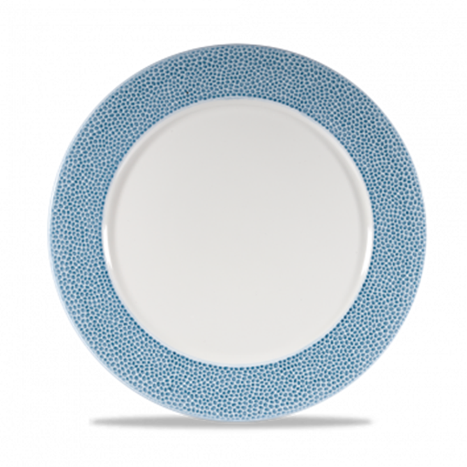 Isla Spinwash Ocean Blue Presentation Plate 12inch