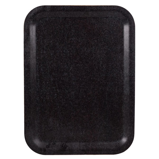 Dark Granite Laminated Wood Tray 46 x 34cm