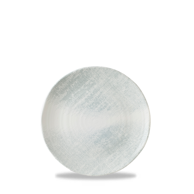 Makers Collection Jute Grey Organic Coupe Plate 10.6inch