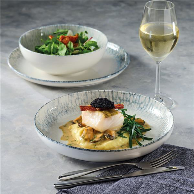 Ripple Coupe Plate 8.25inch / 21cm